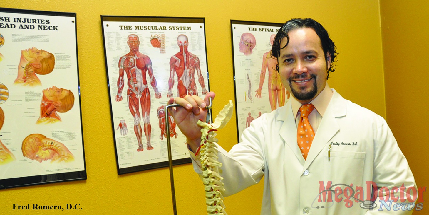Fred Romero, D.C. Chiropractor and Noble Professional - Mega Doctor News