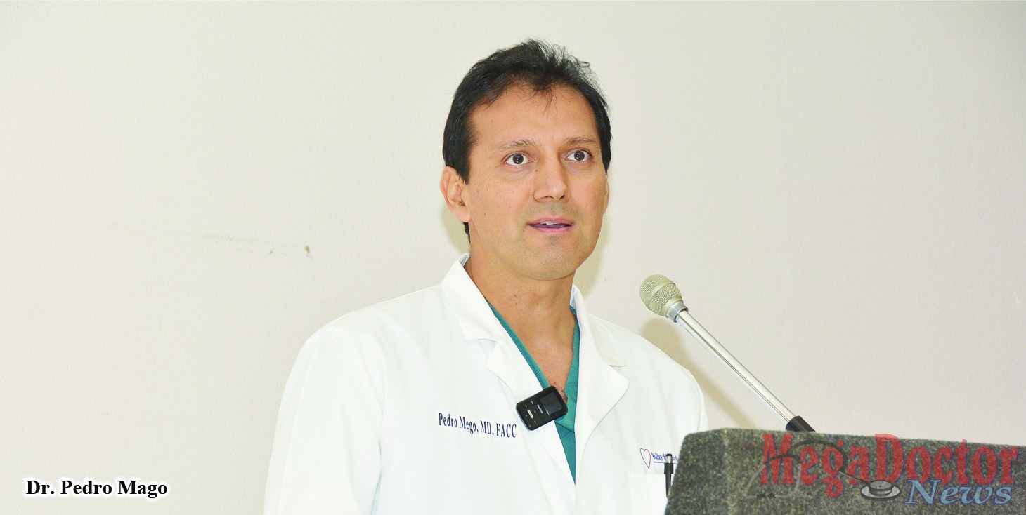 Dr. Pedro Mego spoke on “Peripheral Artery Disease” at Medical Workshop ...