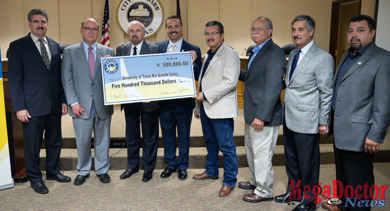 City of Pharr continues commitment to UTRGV School of Medicine with ...