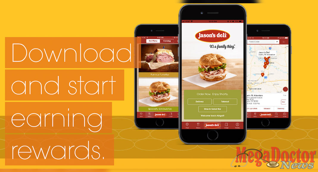 Jason’s Deli: Order through their App - Mega Doctor News