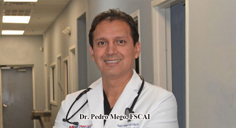 Dr. Pedro Mego, Expert in Treating Peripheral Artery Disease to Save ...