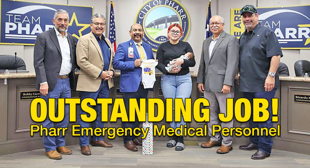 Commission Recognizes Pharr EMS Personnel - Mega Doctor News