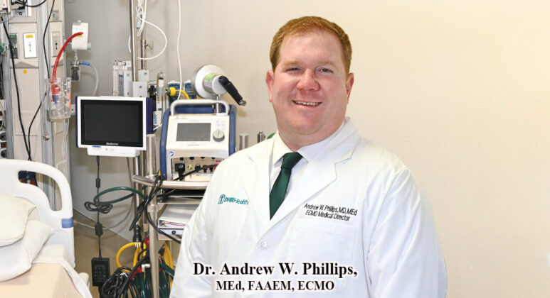 Dr. Andrew W. Phillips and the Pioneering ECMO Program at DHR Health - Mega Doctor News