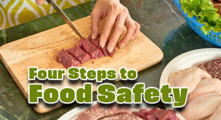 Four Steps to Food Safety - Mega Doctor News