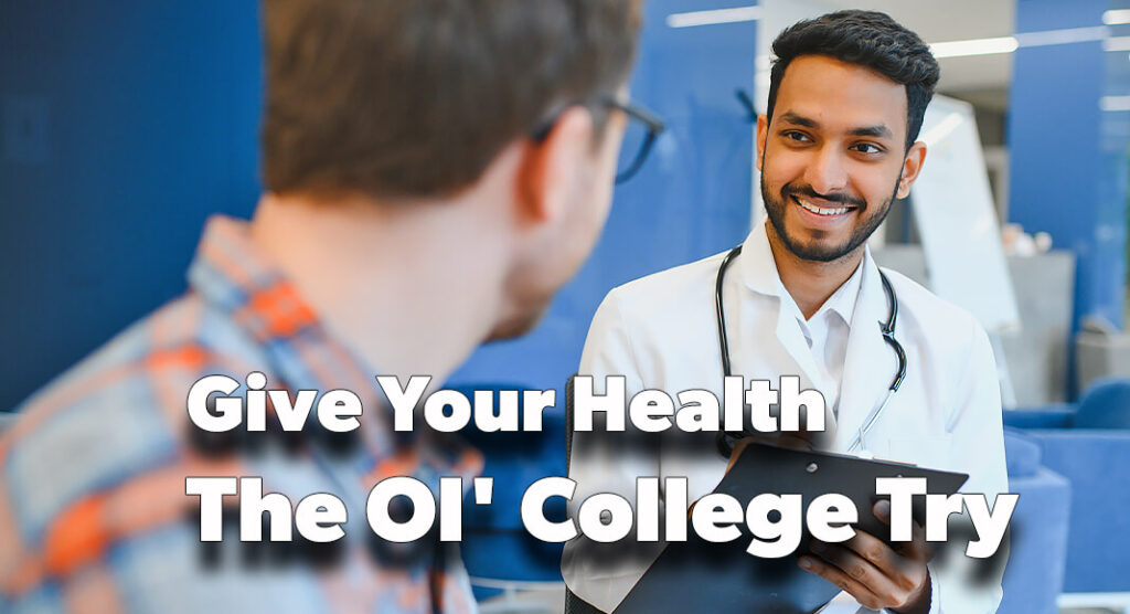 Going Away to School? Give Your Health the Ol' College Try - Mega ...