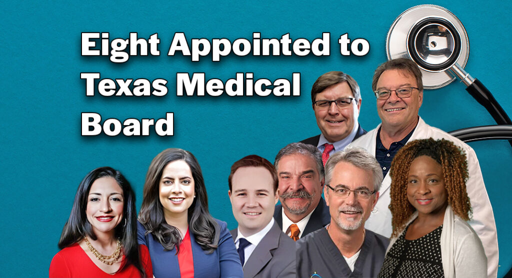Governor Abbott Appoints Eight to Texas Medical Board - Mega Doctor News