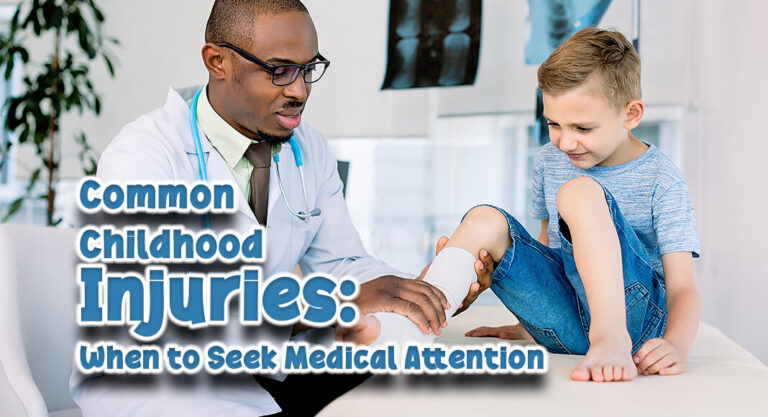Common Childhood Injuries: When to Seek Medical Attention - Mega Doctor ...