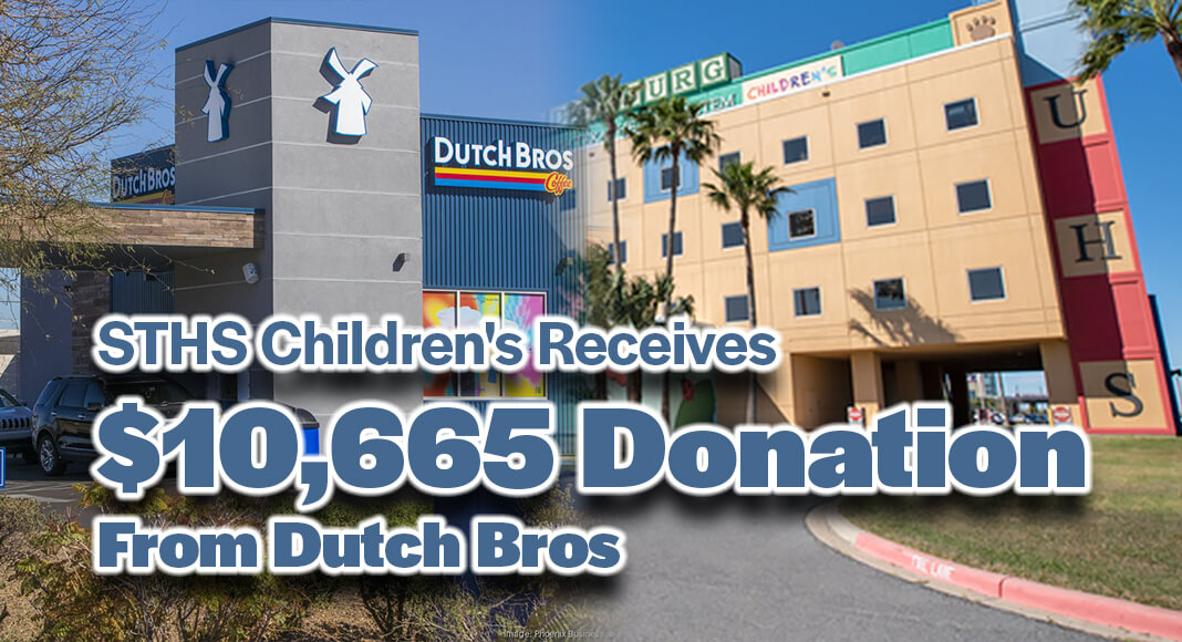 STHS Children's Receives $10,665 Donation from Dutch Bros - Mega Doctor ...