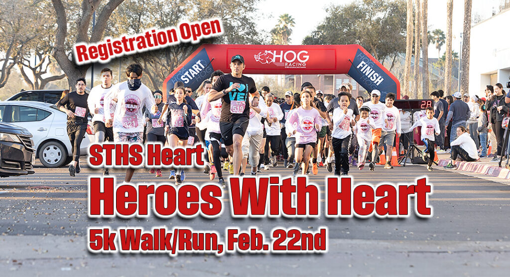 STHS Heart: Heroes With Heart 5k Walk/Run, Feb. 22nd - Mega Doctor News