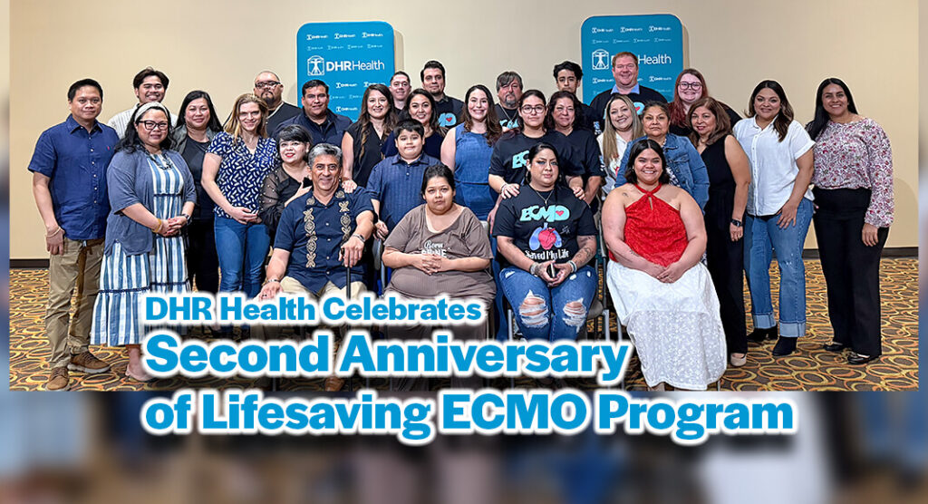 DHR Health Celebrates Second Anniversary of Lifesaving ECMO Program ...