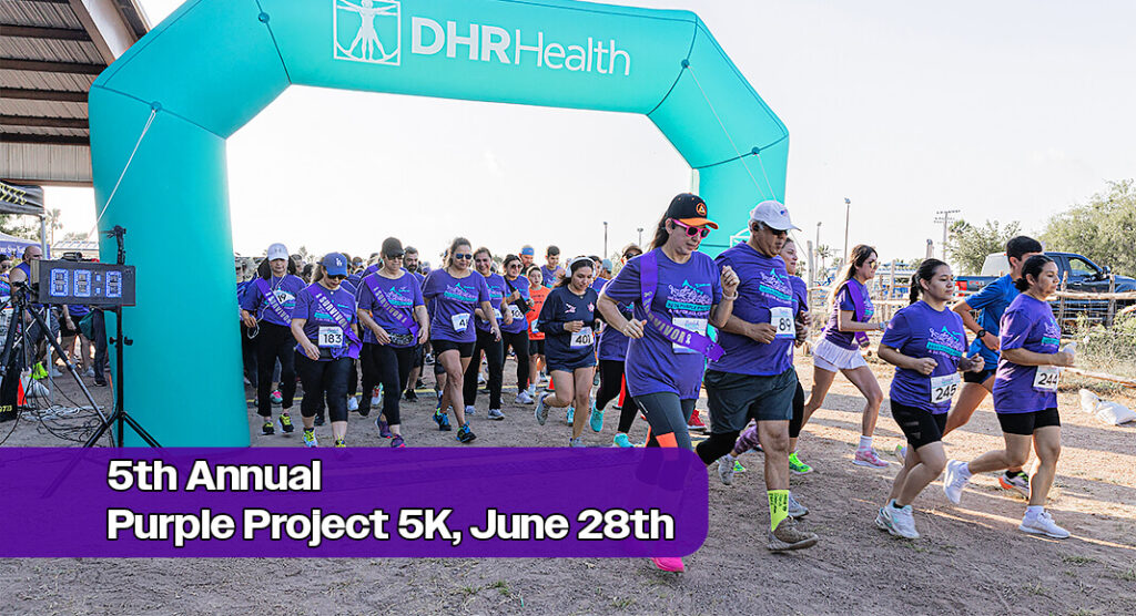 DHR Health’s 5th Annual Purple Project 5K to Commemorate “National ...